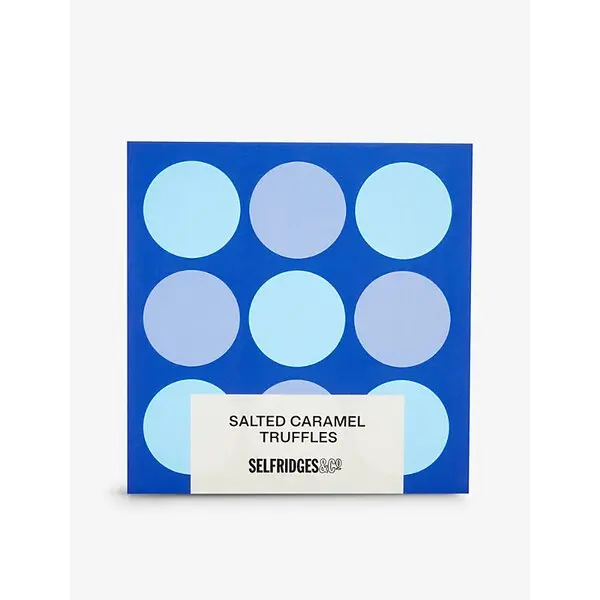 SELFRIDGES SELECTION Milk Chocolate Salted Caramel Truffles Box Of Nine 105g