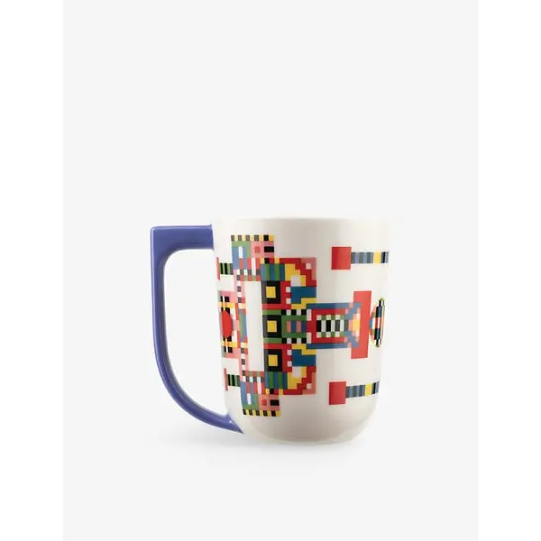 ALESSI X Elena Salmistraro Holyhedrics Porcelain Mug 400ml - Nocolor ...