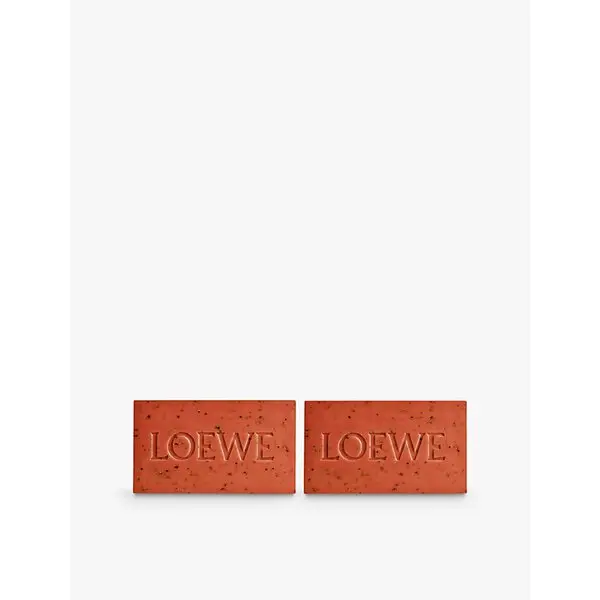 Loewe Tomato Pack Of Two Scented Soap Bars 125g