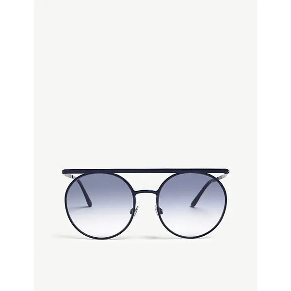 Emporio Armani Round-frame Sunglasses