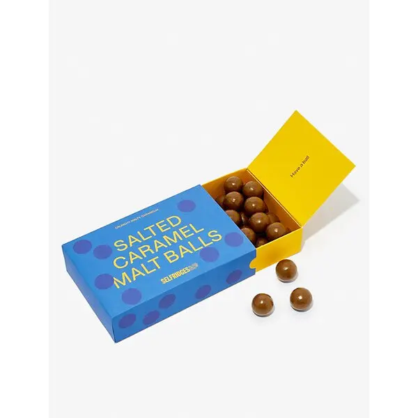 SELFRIDGES SELECTION Salted Caramel Malt Balls 150g