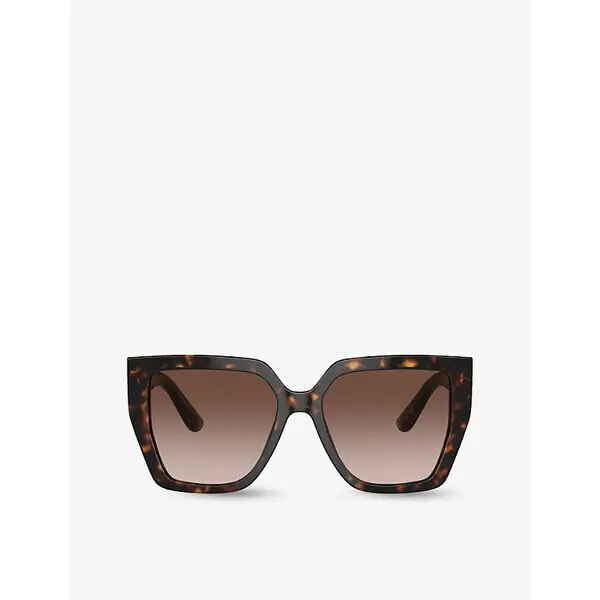 Dolce & Gabbana Square-frame Tortoiseshell Sunglasses