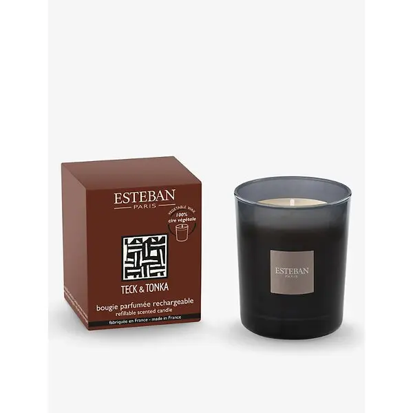ESTEBAN Teck & Tonka Scented Candle