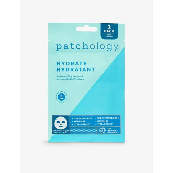 PATCHOLOGY Hydrate Sheet Mask Pack Of Two