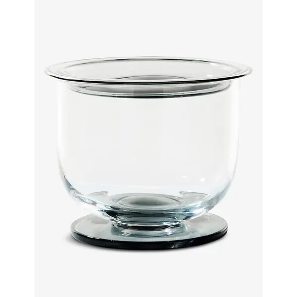 TOM DIXON Puck Glass Ice Bucket 19.4cm