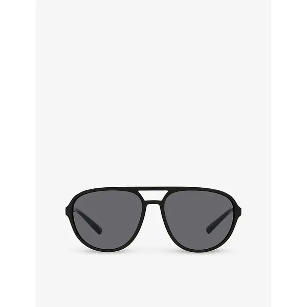 Dolce & Gabbana Pilot-frame Nylon Sunglasses