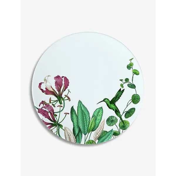 VILLEROY & BOCH Avarua Floral Porcelain Flat Plate 27cm - One-color