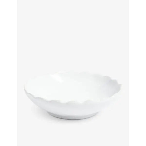 THE WHITE COMPANY Portobello Scalloped Bowls Set Of Two