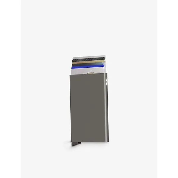 SECRID Cardprotector Aluminium Card Holder - C-earth Grey