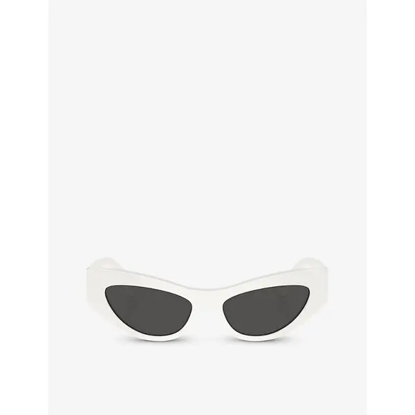Dolce & Gabbana Dg4450 Cat-eye Sunglasses - White