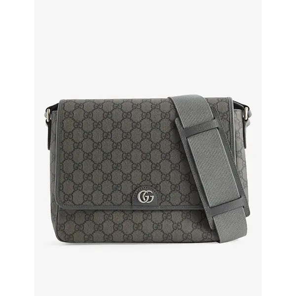 Gucci Monogram-pattern Coated Canvas Cross-body Bag