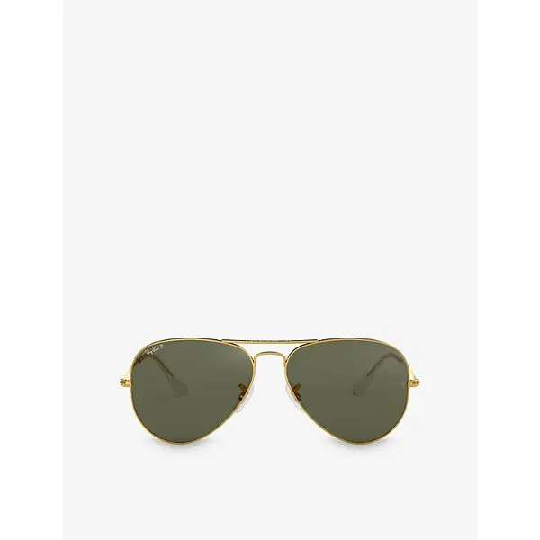 Ray-ban Aviator Metal Sunglasses - Gold