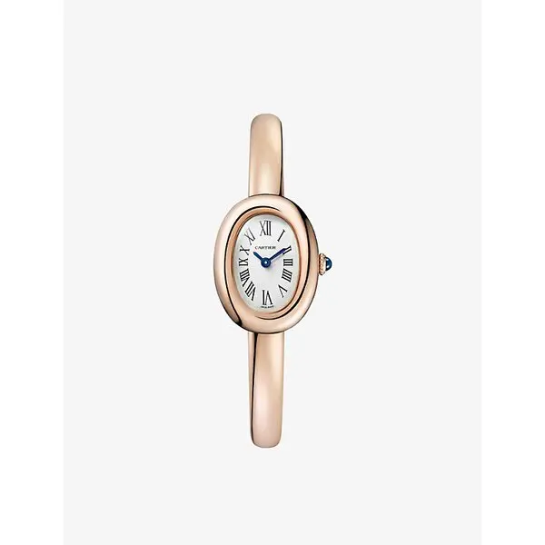 Cartier Crwgba0036 Baignoire De 18ct Rose-Gold Mini Quartz Watch