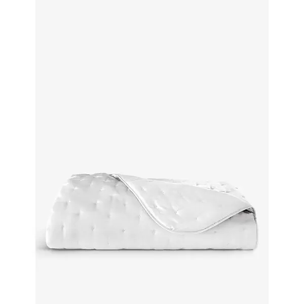 YVES DELORME Triomphe Cotton-sateen Bed Cover 220cm X 80cm