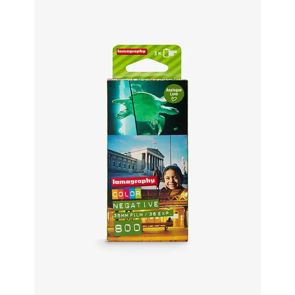 LOMOGRAPHY Color Negative 35mm Iso800 Pack Of Three Film
