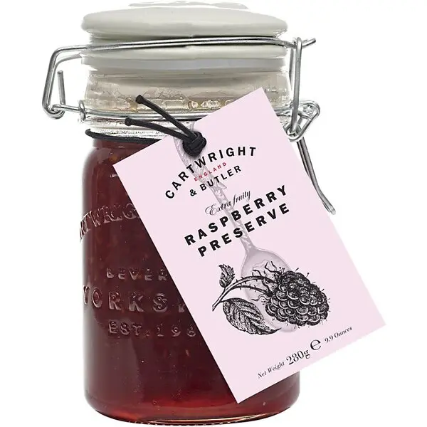 CARTWRIGHT & BUTLER Raspberry Preserve 280g