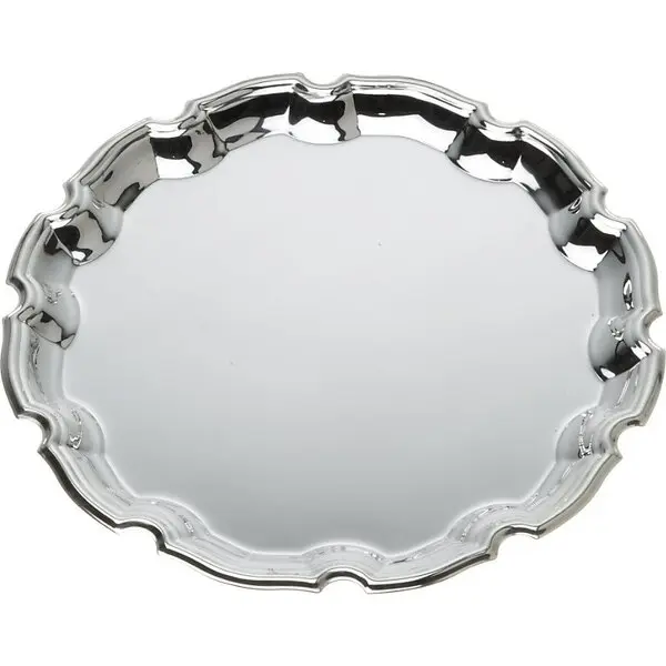 ARTHUR PRICE Chippendale 25cm Silver-plated Tray