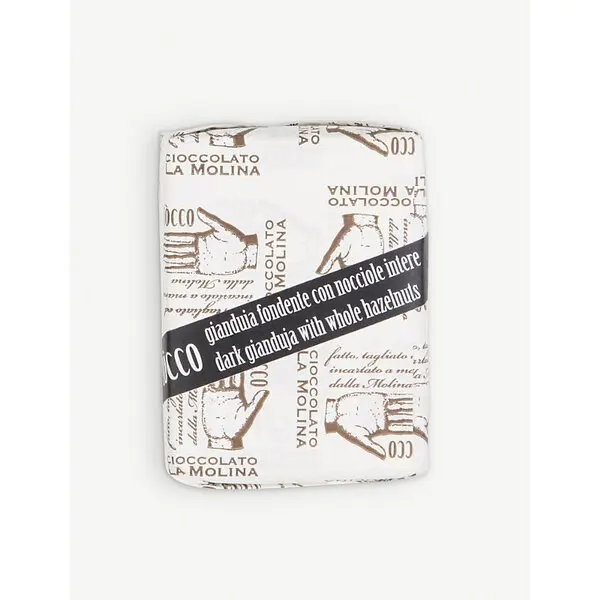 LA MOLINA Tocco Dark Gianduja And Whole Hazelnuts Bar 100g