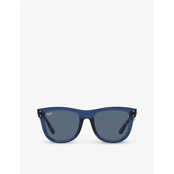 Ray-ban Wayfarer Rbr0502s Transparent Sunglasses