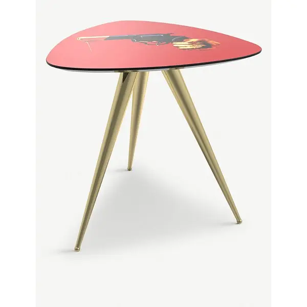 SELETTI Revolver Wooden Side Table 48cm