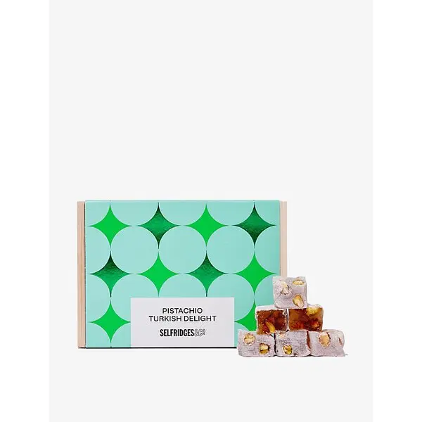 SELFRIDGES SELECTION Double Pistachio Vegan Turkish Delight 227g