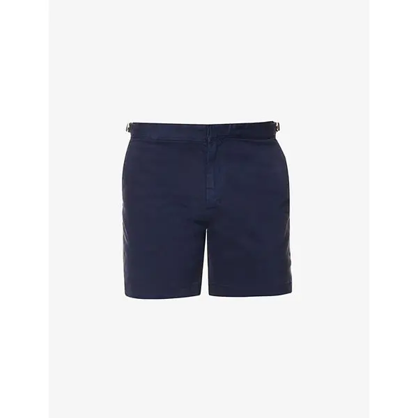 Orlebar Brown Stretch-cotton Swim Shorts - Dark Navy