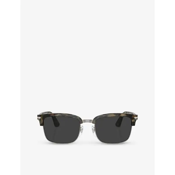 Persol Rectangle-frame Sunglasses - Brown