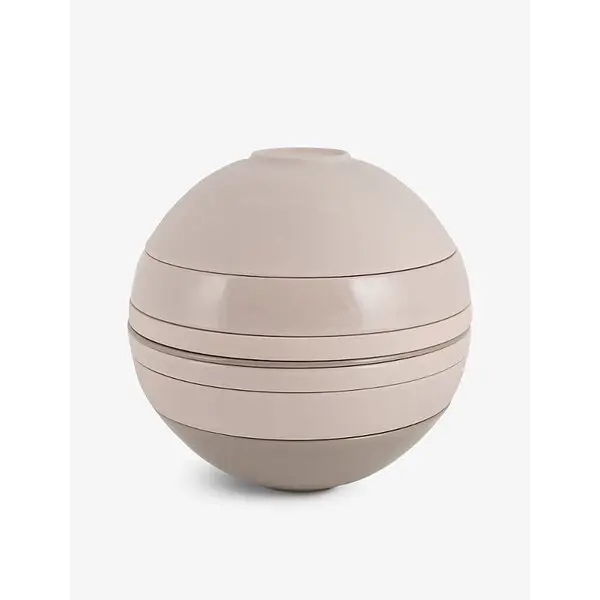 VILLEROY & BOCH La Boule Stackable Seven-piece Porcelain Set - One-color