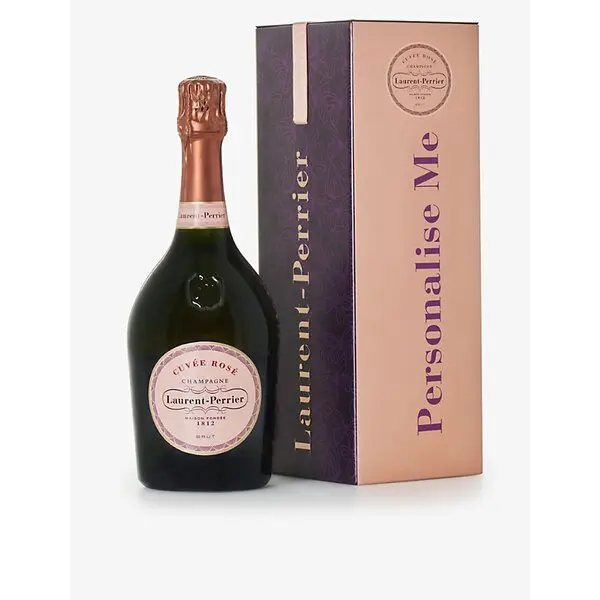LAURENT PERRIER Cuvée Rosé Brut Personalised Champagne In Tin