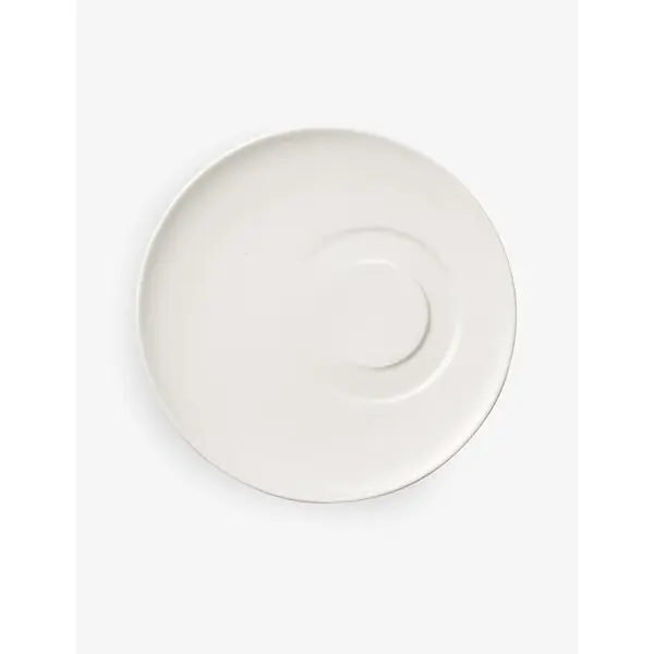 VILLEROY & BOCH Metrochic Blanc Bone-porcelain Saucer 18.5cm