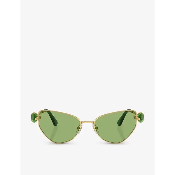 SWAROVSKI Sk7003 Irregular-frame Sunglasses