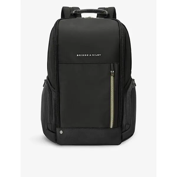 Briggs & Riley Widemouth Medium Nylon-blend Backpack - Black