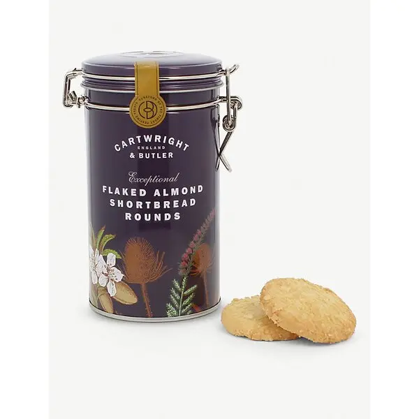 CARTWRIGHT & BUTLER Flaked Almond Shortbread Biscuits 200g