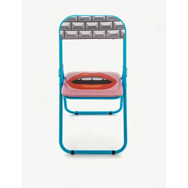 SELETTI Studio Job Blow Metal Folding Chair