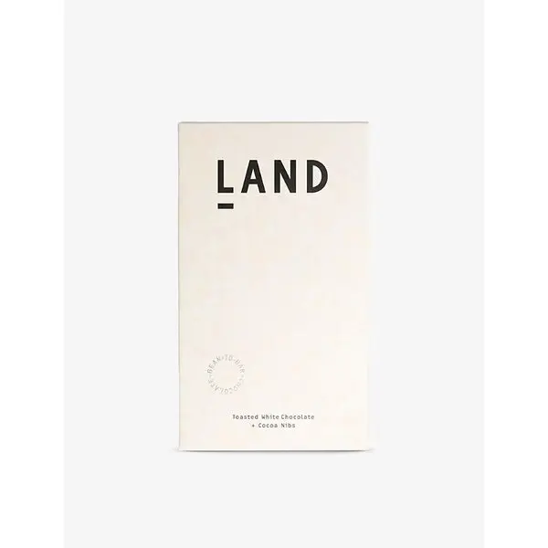 LAND 38% Toasted White Cocoa Nibs Chocolate Bar 60g