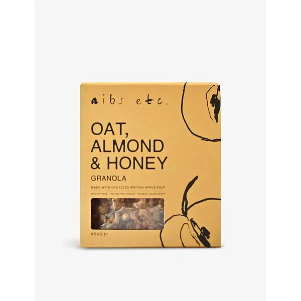 NIBS ETC. Oat, Almond And Honey Granola 450g