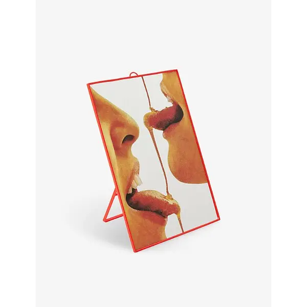 SELETTI X Toiletpaper Honey-print Medium Glass Mirror 29.5cm