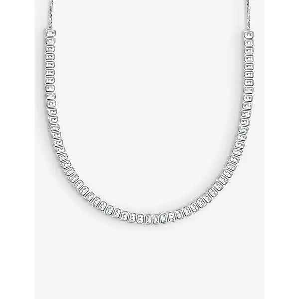 CARAT* LONDON Cassidy Sterling And Cubic Zirconia Necklace