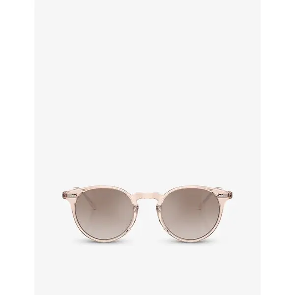 Oliver Spencer Ov5529su Oliver Sixties Sun Phantos-frame Sunglasses - Pink