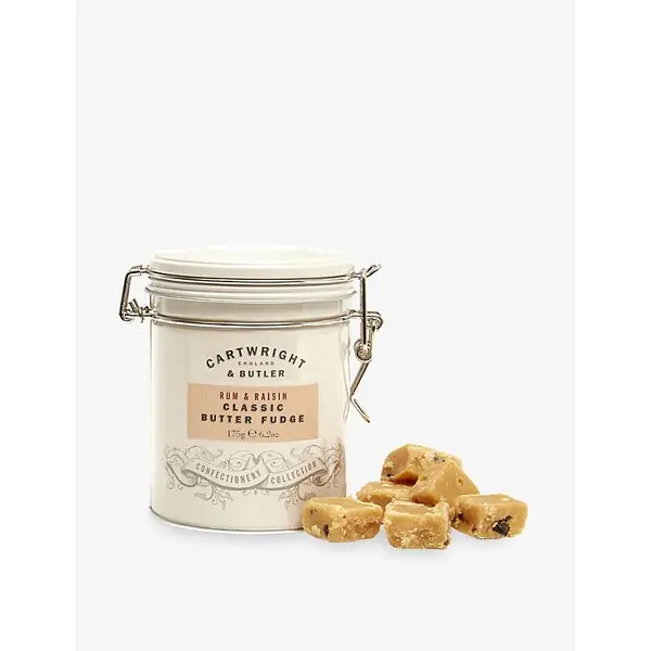 CARTWRIGHT & BUTLER Rum & Raisin Fudge 175g