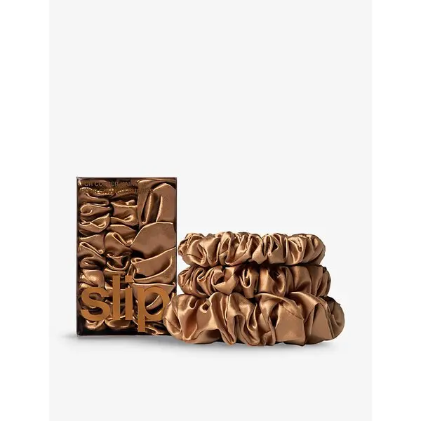Slip Silk Scrunchies Pack Of Three - One-color