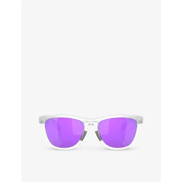 Oakley Frogskins™ Round-frame Sunglasses - Clear