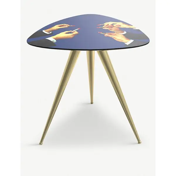 SELETTI Lipsticks Wooden Side Table 48cm