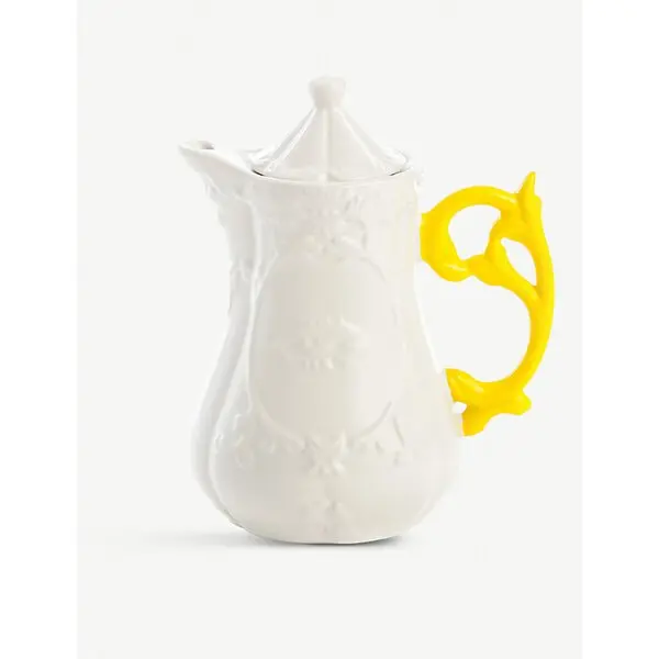 SELETTI I-wares Bone China Porcelain Teapot 23cm - One-color