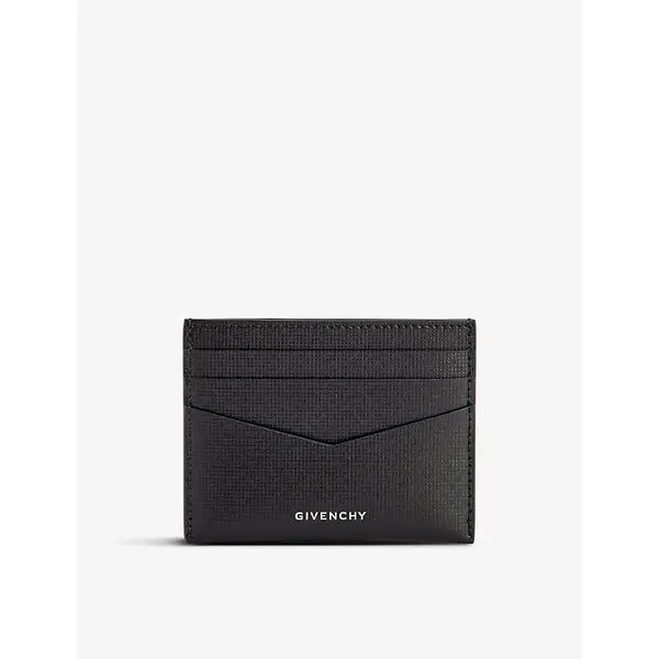 Givenchy Foiled-branding Leather Card Holder