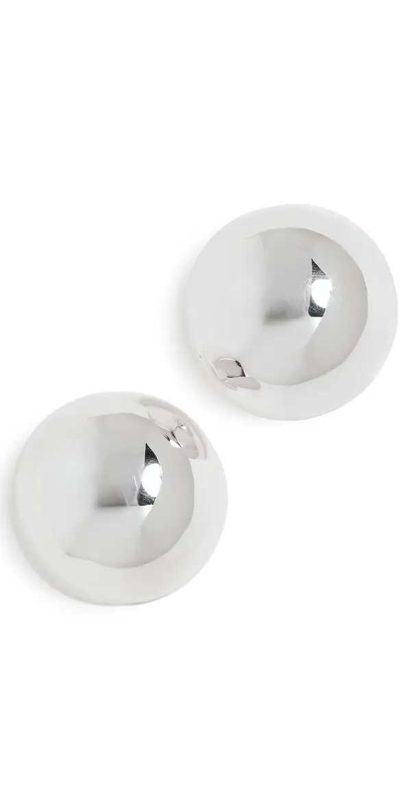 ANNIKA INEZ Large Hemisphere Earrings