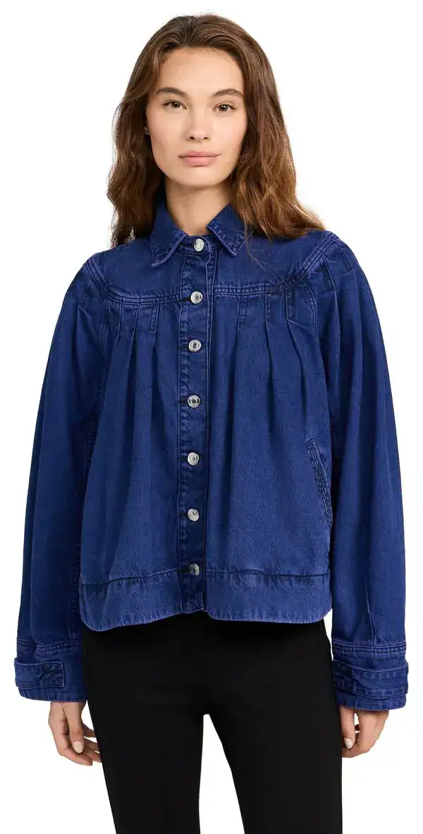 Merlette Easton Jacket In Cobalt 50% Off Editorialist