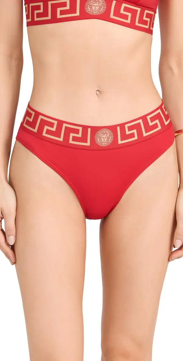 Versace Swim Lycra Vita Bikini Bottoms