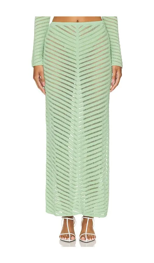 Devon Windsor Rafaella Maxi Skirt - Seafoam