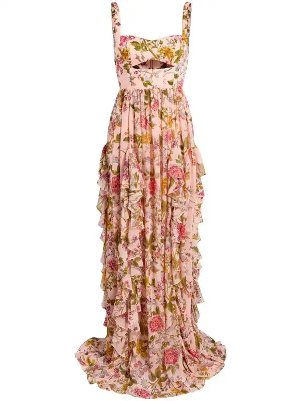 strapless open back dress Charmed By You Maxi Dress main image 1